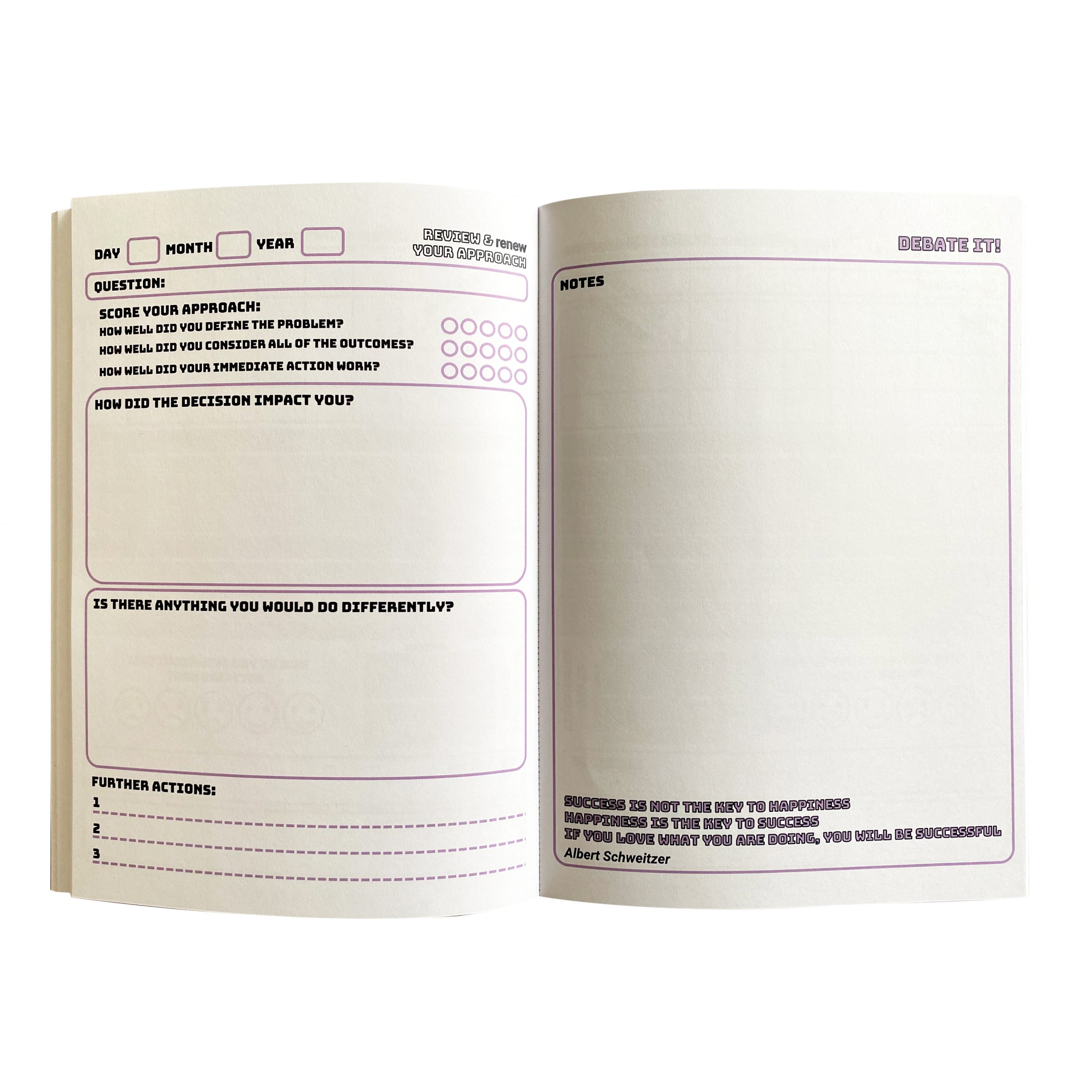 Debate It! – Decision Journal | Make better decisions | Structured and ...